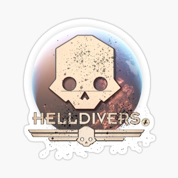"Helldivers Arrowhead Game Studios" Sticker for Sale by CapricornX | Redbubble