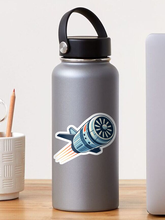 "Stylized Jet Engine Illustration: A Journey into Aerospace Engineering ...