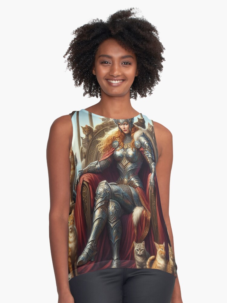 "FREYA, NORSE GODDESS" Sticker for Sale by Foxlindesigns | Redbubble