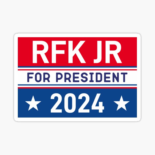 "Rfk Jr 2024" Sticker for Sale by vestalshop | Redbubble