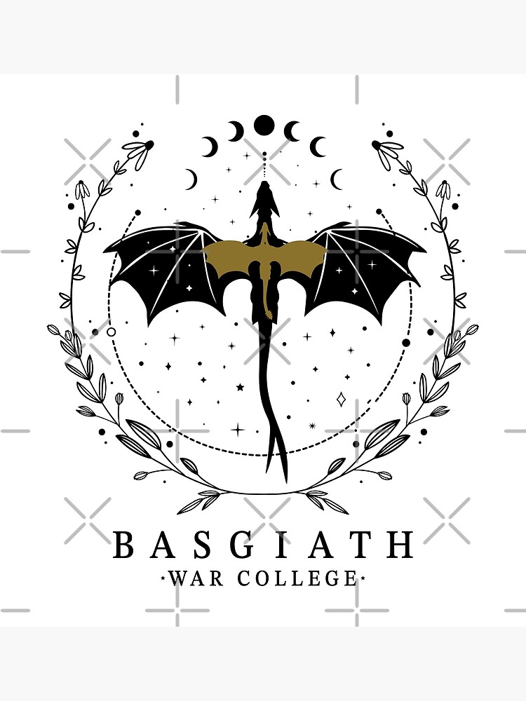 "Basgiath war college " Poster for Sale by iPrintastyCo | Redbubble