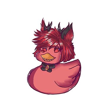 "Alastor Hazbin Hotel Duck" Sticker for Sale by Elizzard01 | Redbubble