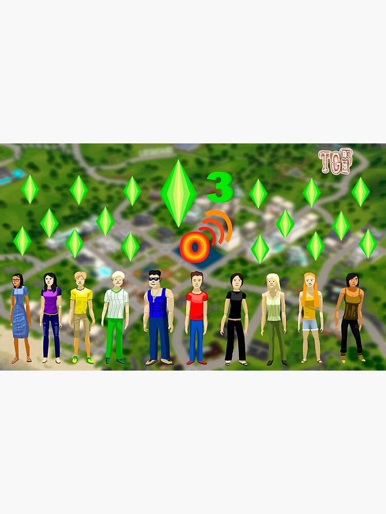 "The Simmers Loquendo Sims Cover Background Background Wallpaper ...