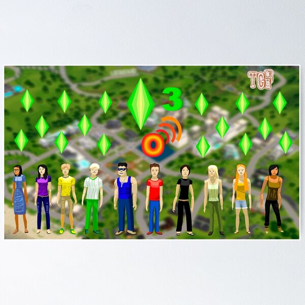 "The Simmers Loquendo Sims Cover Background Background Wallpaper ...