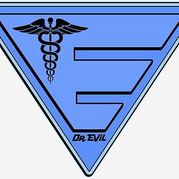 "Dr Evil Logo" Sticker for Sale by ourkid | Redbubble