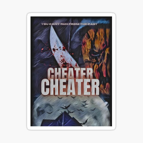 Cheater, Cheater’ Watercolor Poster" Sticker for Sale by DelKary ...