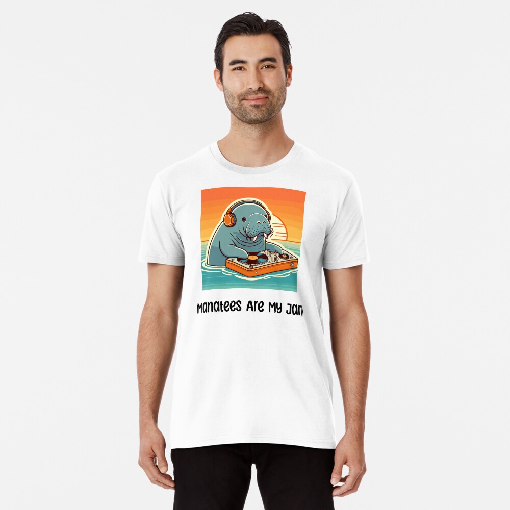 "Manatee Meme" Sticker for Sale by dinokate | Redbubble