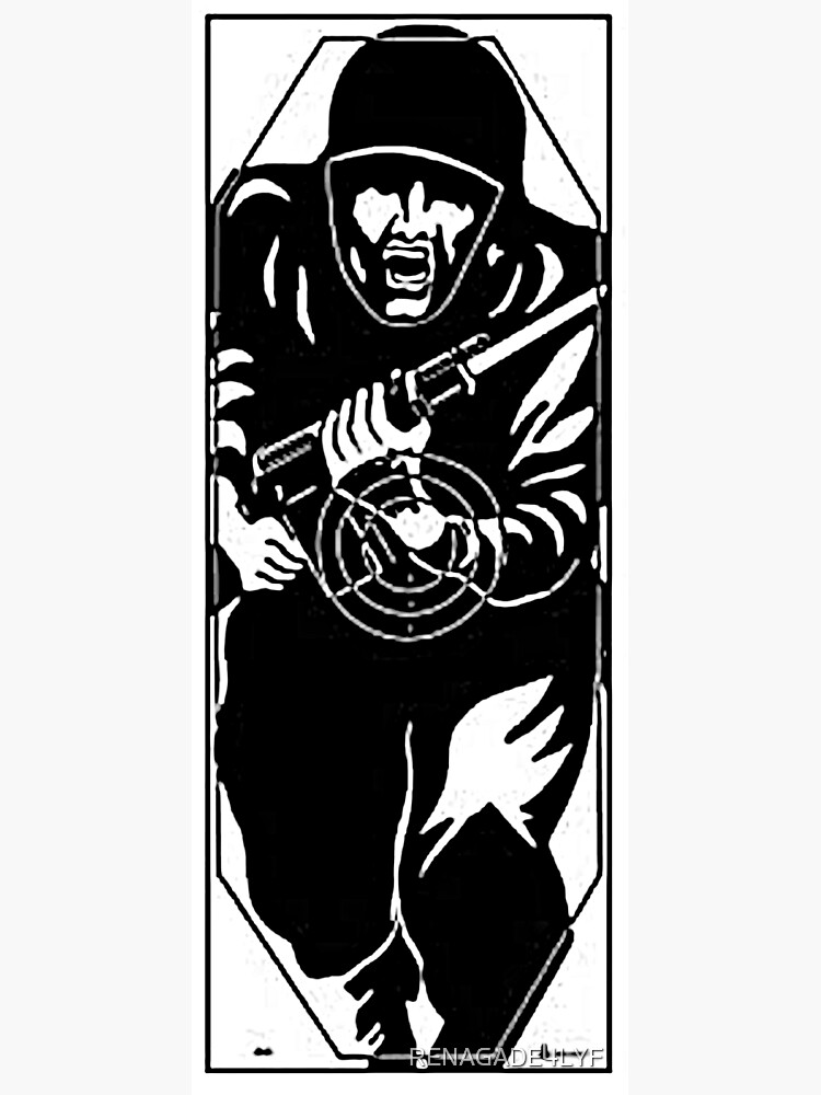 "Figure 11- Shooting Target (BW) " Poster for Sale by RENAGADE4LYF ...
