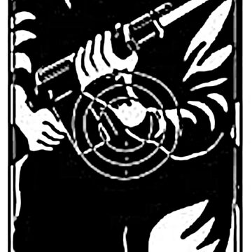 "Figure 11- Shooting Target (BW) " Poster for Sale by RENAGADE4LYF ...