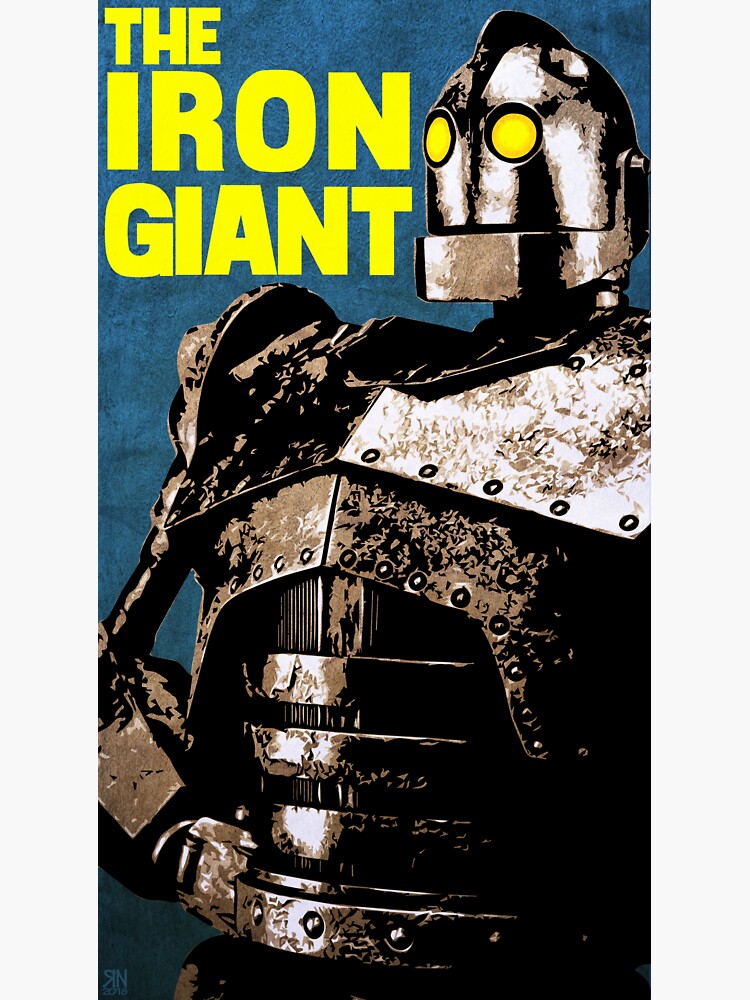 "The Iron Giant" Sticker by Rodimus76 | Redbubble