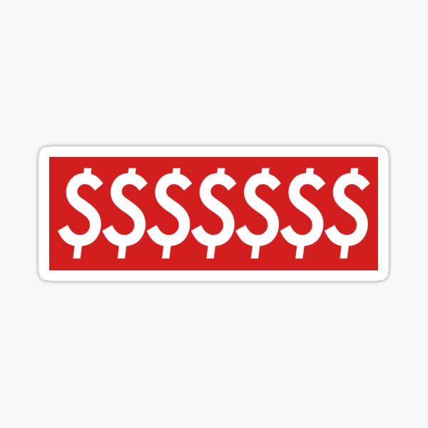 Dollar Sign Stickers | Redbubble