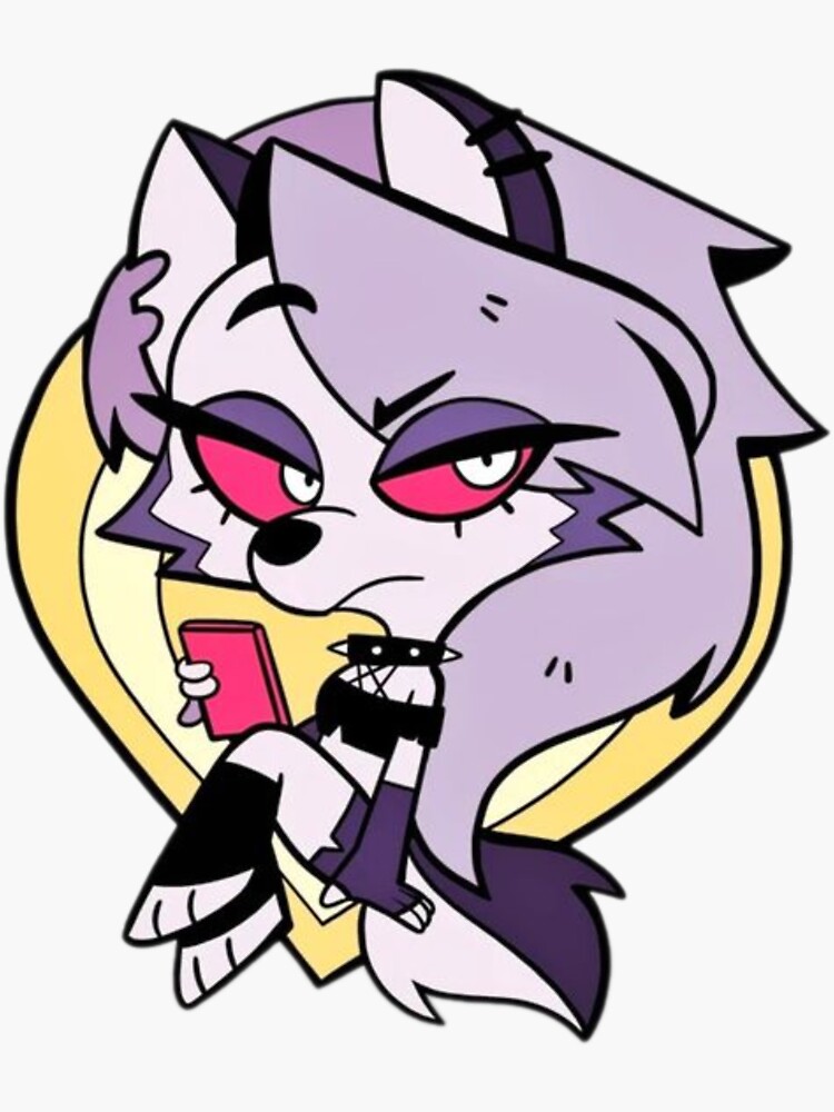 "Sticker love cutest Loona husk hazbin hotel" Sticker for Sale by ...