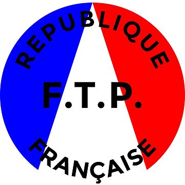 "FTP French Partisans" Sticker for Sale by sirglennbo | Redbubble