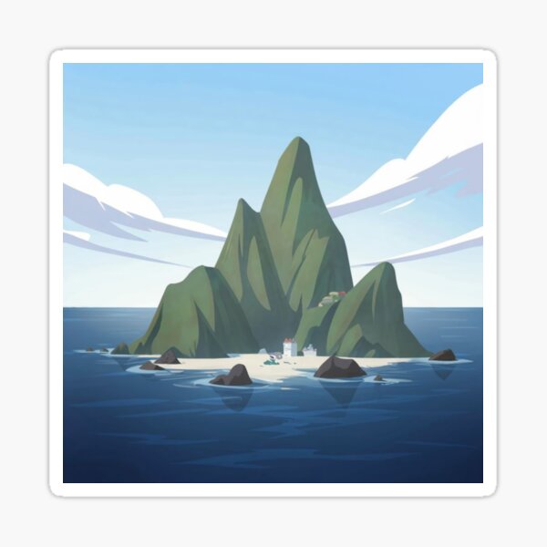 "Cartoon Dokdo" Sticker for Sale by BCD BRANDS | Redbubble