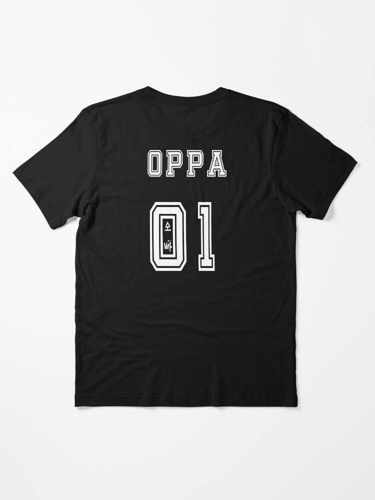 "Oppa Jersey" T-shirt for Sale by PineappleOppa | Redbubble | korea t ...