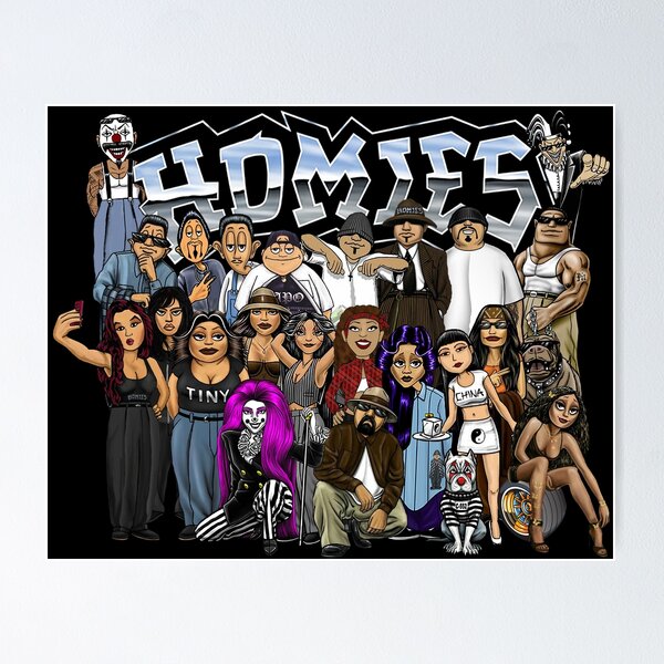 Poster Dei Nomi Degli Homies