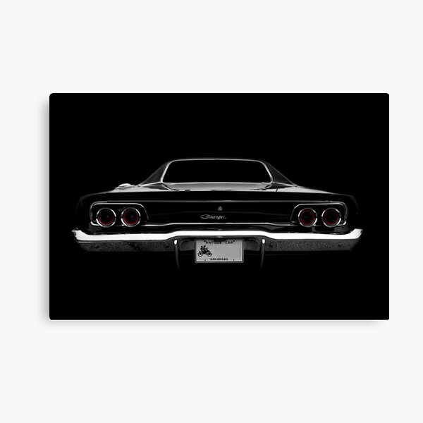 1968 Dodge Charger Wall Art | Redbubble