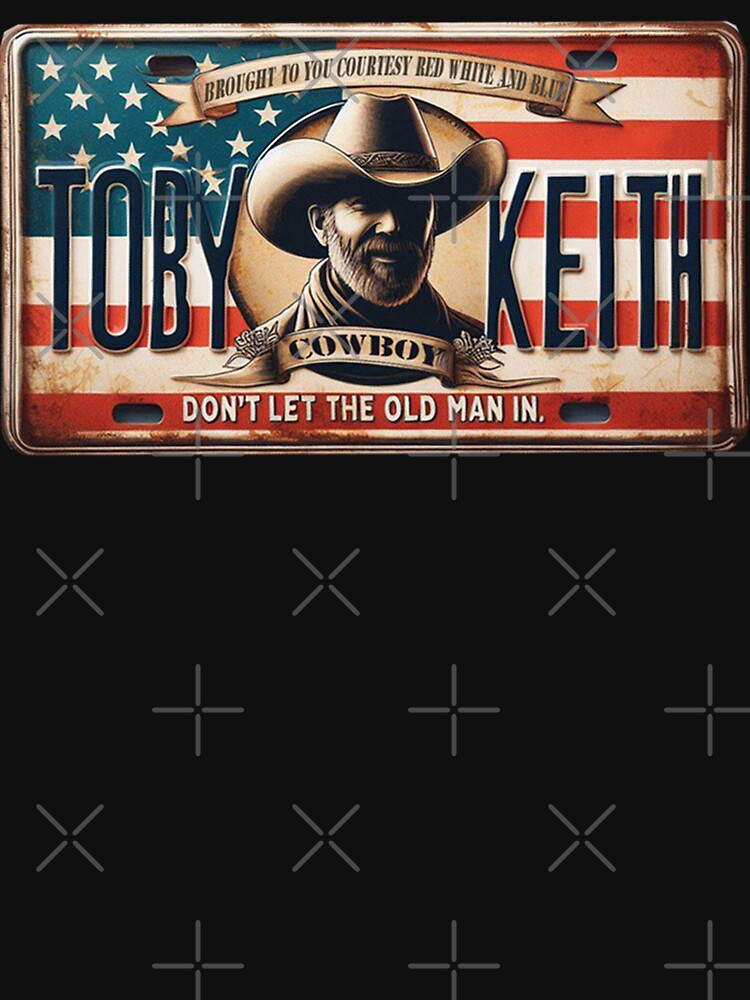 Toby Keith License Plates Classic T-Shirt sold by Enthusiastic Frontier ...