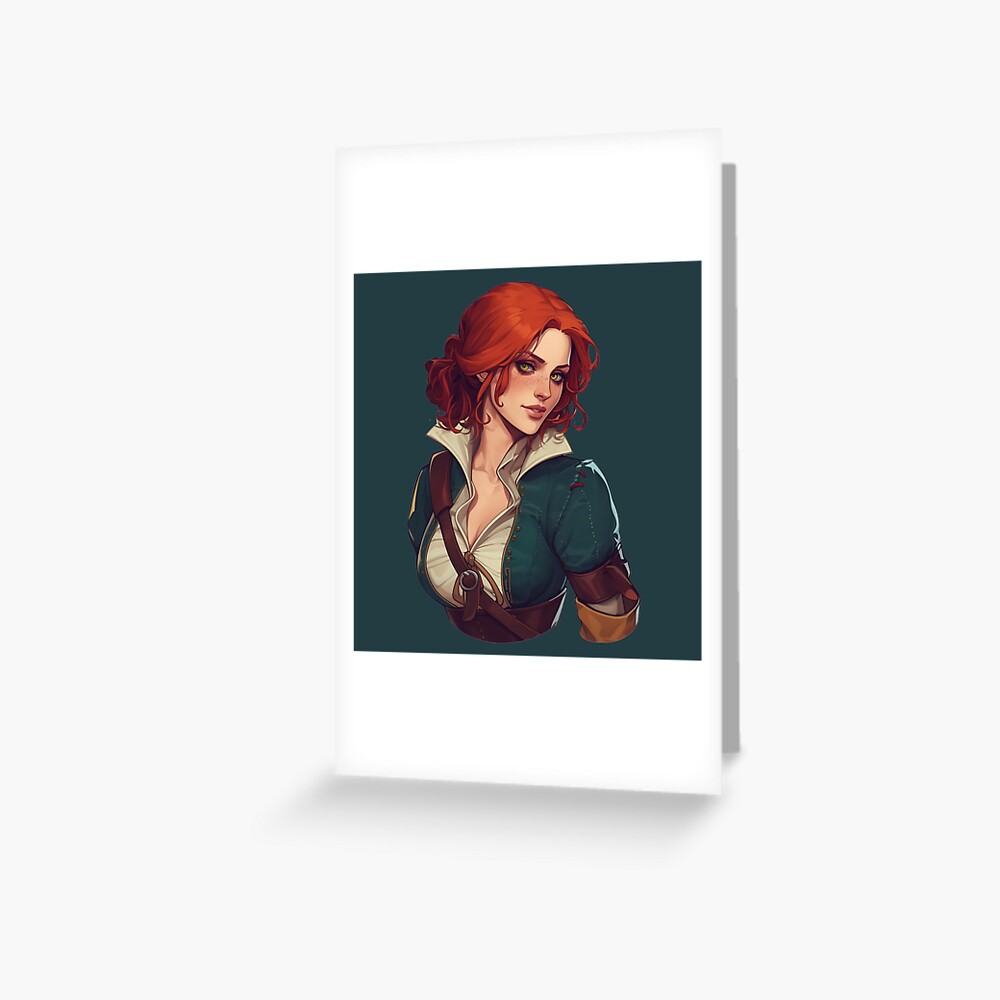 "Triss" Sticker for Sale by SchellStation | Redbubble