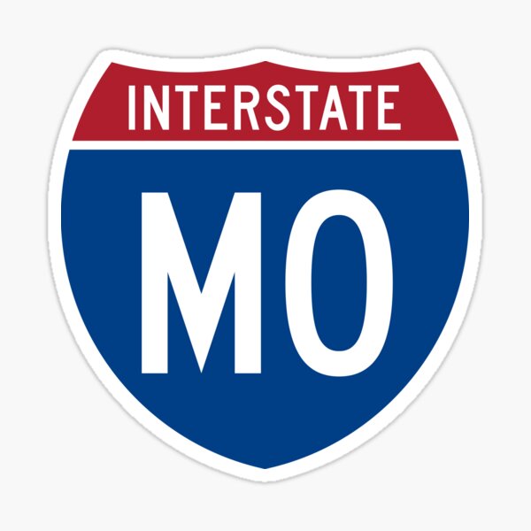 "Missouri" Sticker for Sale by interstate | Redbubble