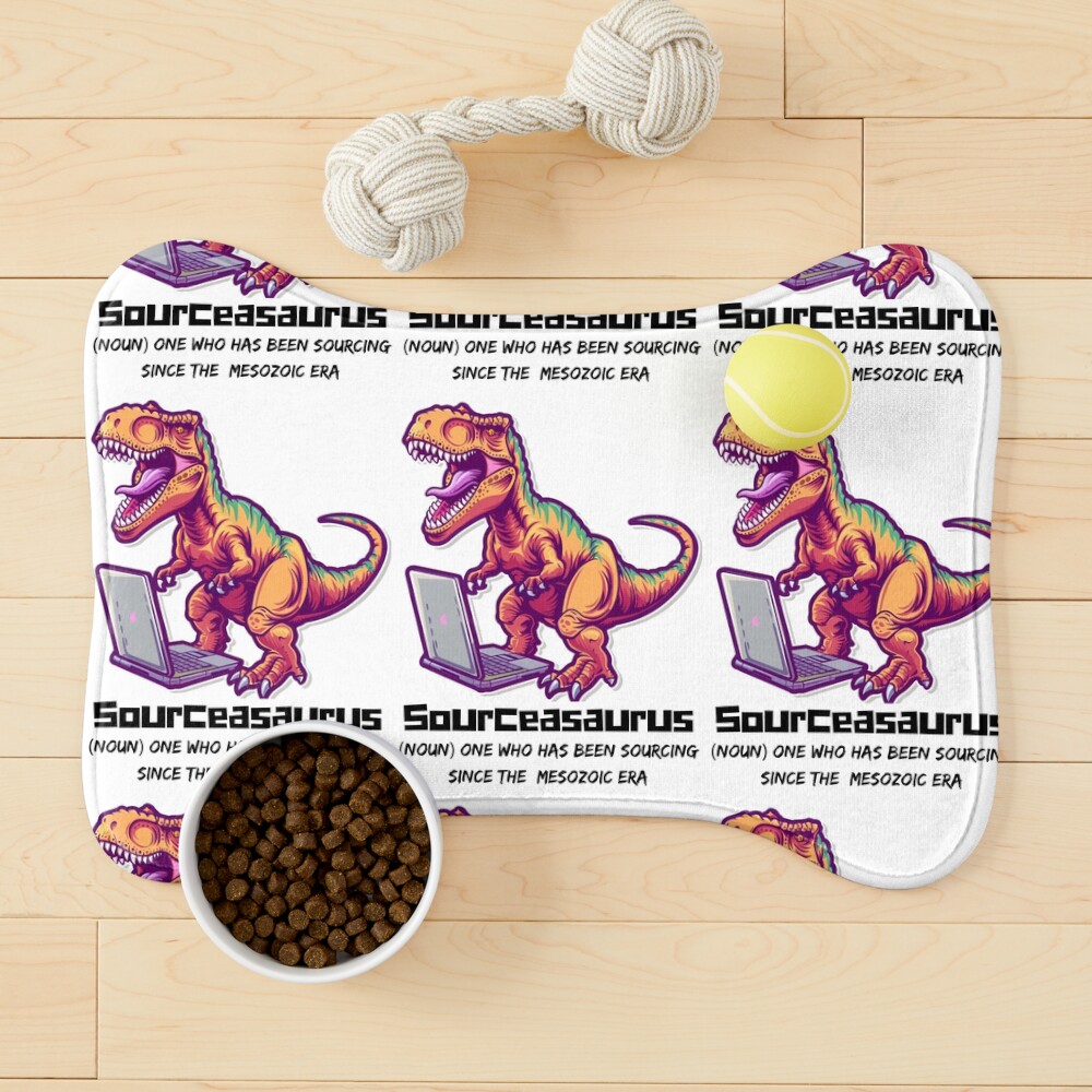 "Sourceasaurus" Sticker for Sale by sourcecon | Redbubble