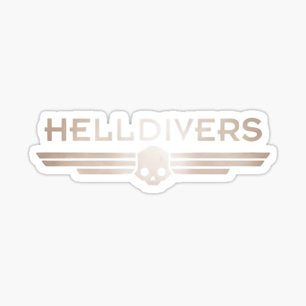 "Helldivers Logo" Sticker for Sale by lyusxzn | Redbubble