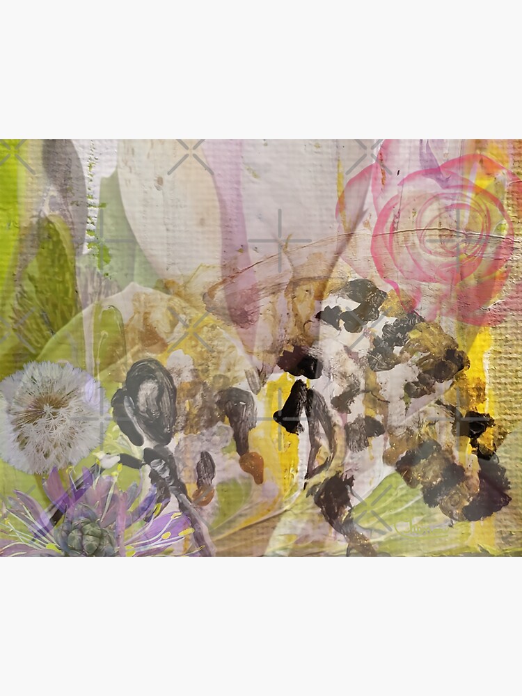 "Bee Elemental" Sticker for Sale by CHENOARTWORKS | Redbubble