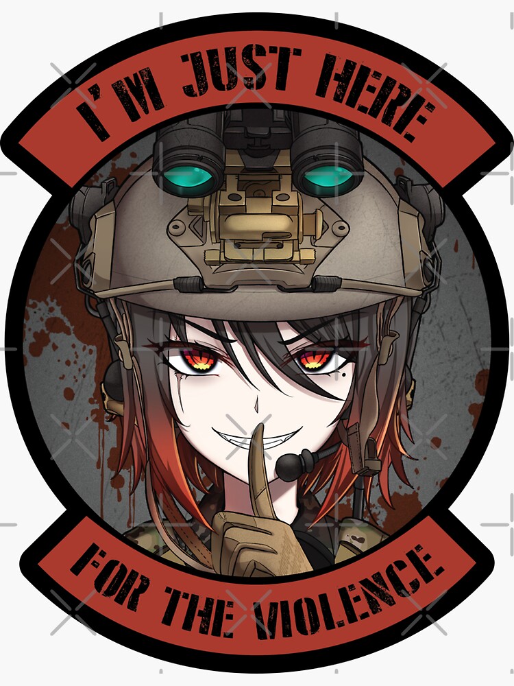 "Mikoto Red" Sticker for Sale by Mikhail-N762 | Redbubble