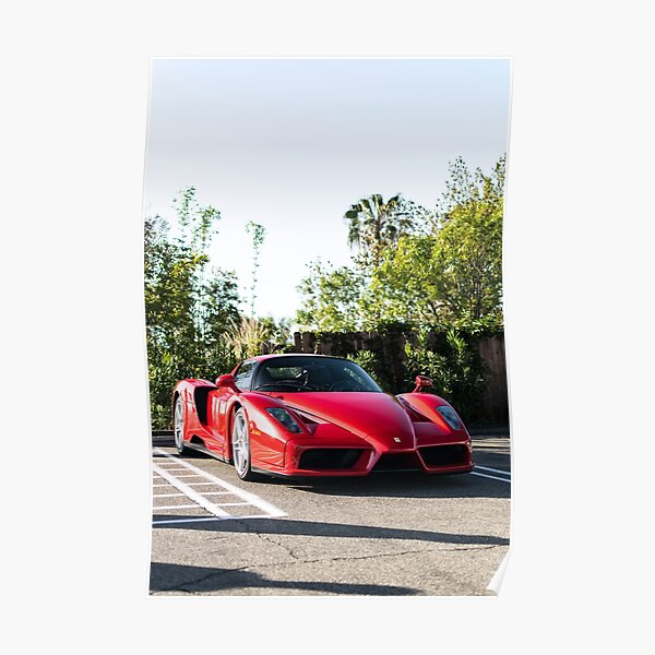 "Ferrari Enzo" Poster by JWKexotics | Redbubble