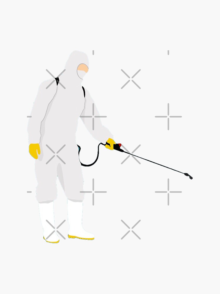 "sticker people spray cleaning germs sticker people spray cleaning ...