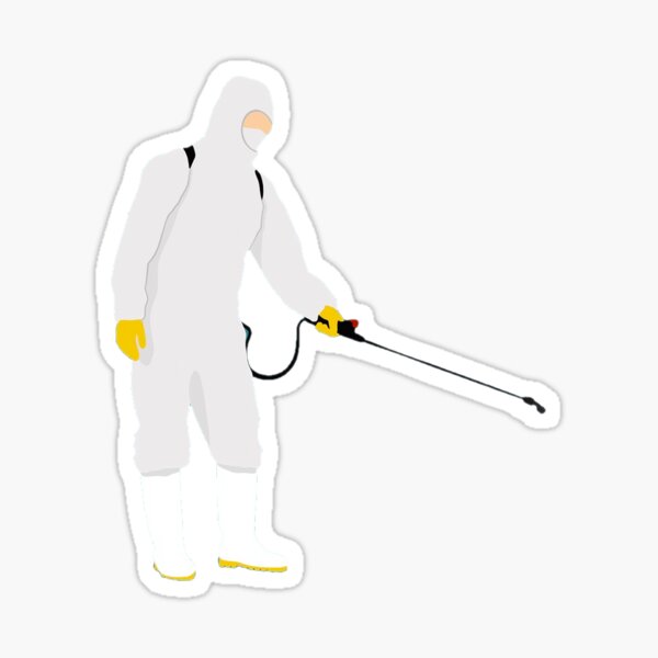 "sticker people spray cleaning germs sticker people spray cleaning ...