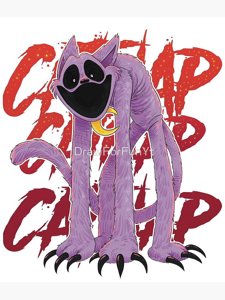 "CAT NAP MONSTERS POPPY PLAY TIME" Poster for Sale by DrawForFunYt ...