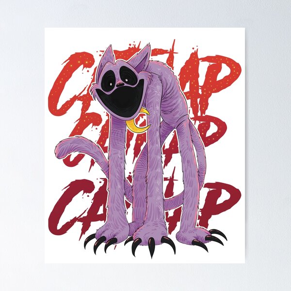 "CAT NAP MONSTERS POPPY PLAY TIME" Poster for Sale by DrawForFunYt ...