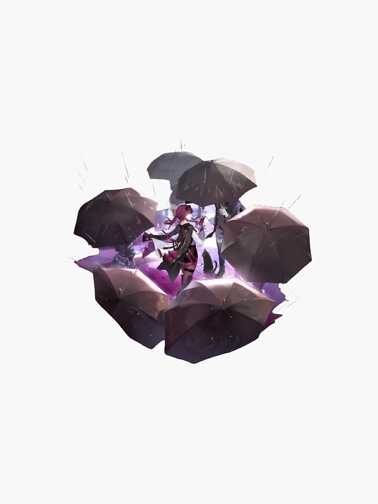 "Kafka Banner Art - Honkai Star Rail" Sticker for Sale by TheChipQueen ...