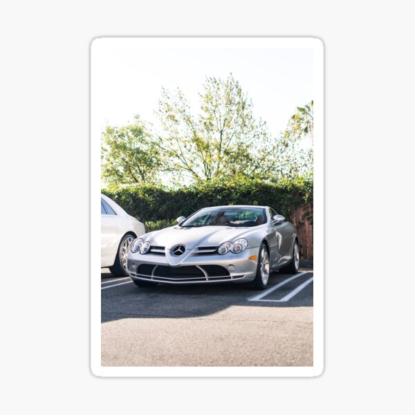 "Mercedes Mclaren SLR" Sticker for Sale by JWKexotics | Redbubble