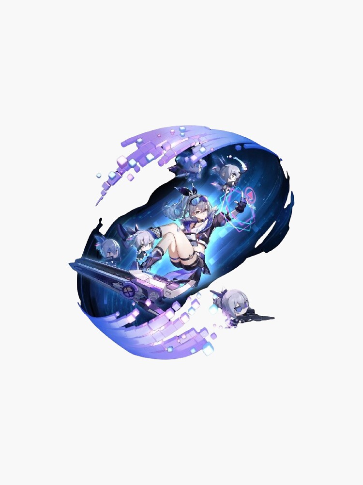 "Silver Wolf Banner Art - Honkai Star Rail" Sticker for Sale by ...