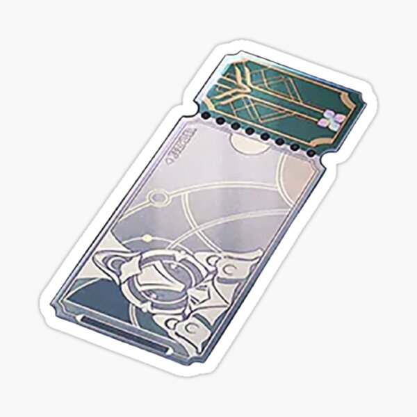 "Star Rail Pass - Honkai Star Rail" Sticker for Sale by TheChipQueen ...