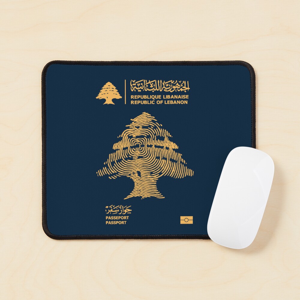 "LEBANESE PASSPORT (passeport Libanais)" Sticker for Sale by ...