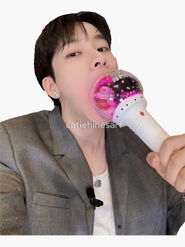 "Nine Lightstick" Sticker for Sale by catiehinesart | Redbubble