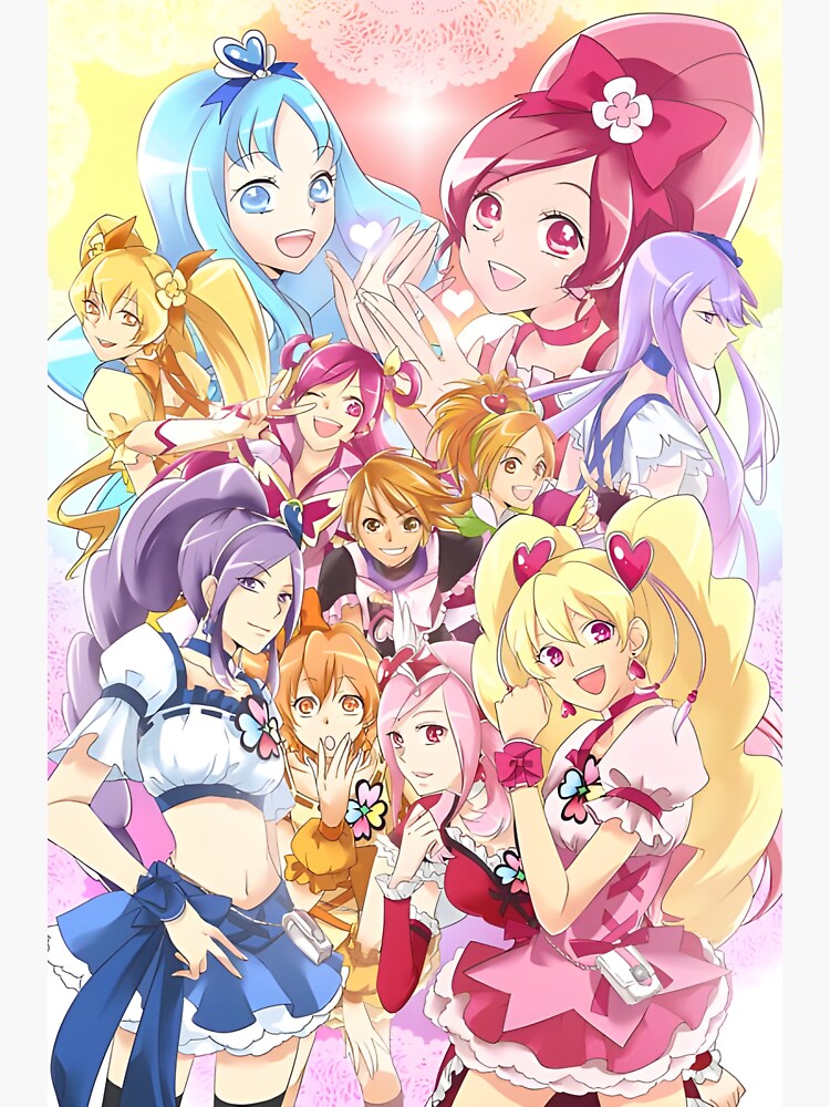 "Fresh Pretty Cure,All Princess" Sticker for Sale by NooraniFantasy ...