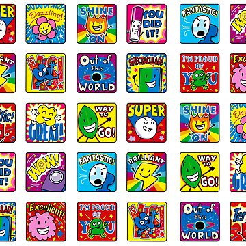 "BFDI Classroom 30 Pack" Sticker for Sale by MsBonnie | Redbubble