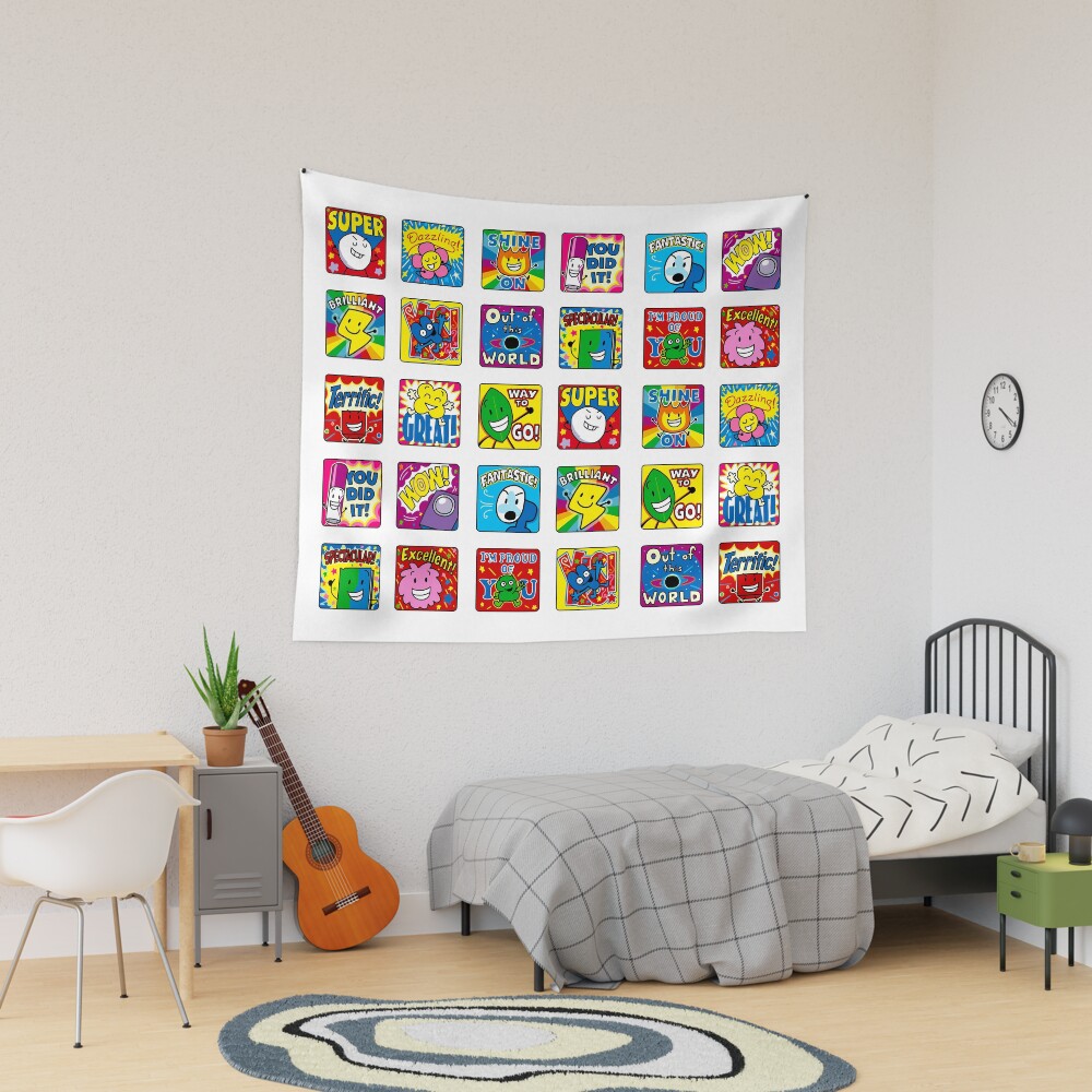 "BFDI Classroom 30 Pack" Poster for Sale by MsBonnie | Redbubble