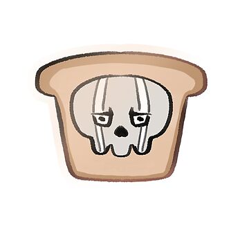"COD Toast Ghost" Sticker for Sale by ephyreart | Redbubble