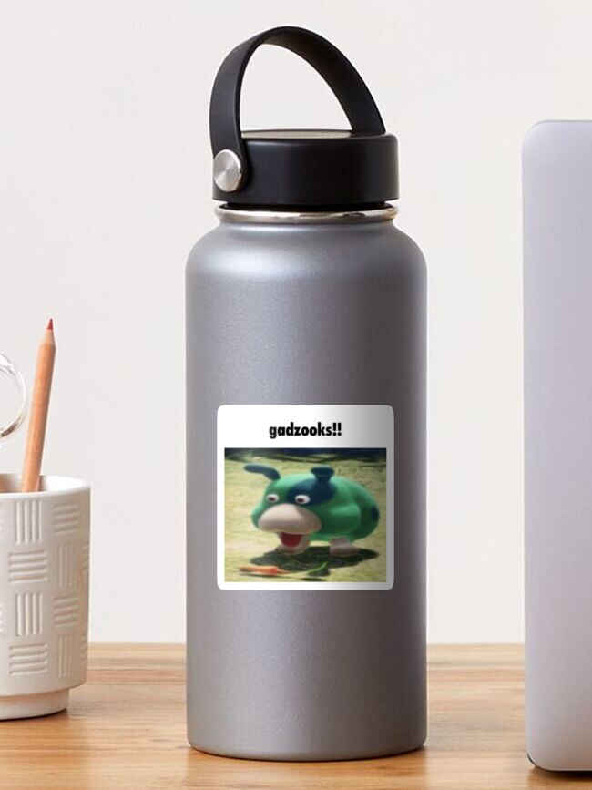 "Gadzooks" Sticker for Sale by GeekChicThreads | Redbubble