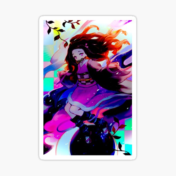 "Nezuko Demon Slayer" Sticker for Sale by ShadowGarden888 | Redbubble