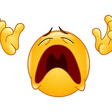 "Why God Why Emoticon" Poster for Sale by Yael Weiss | Redbubble