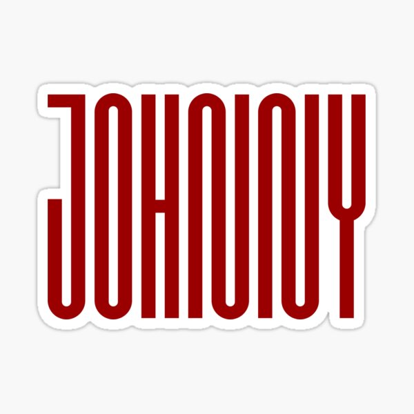 "NCT Kpop Johnny Logo" Sticker by bloomamethyst | Redbubble