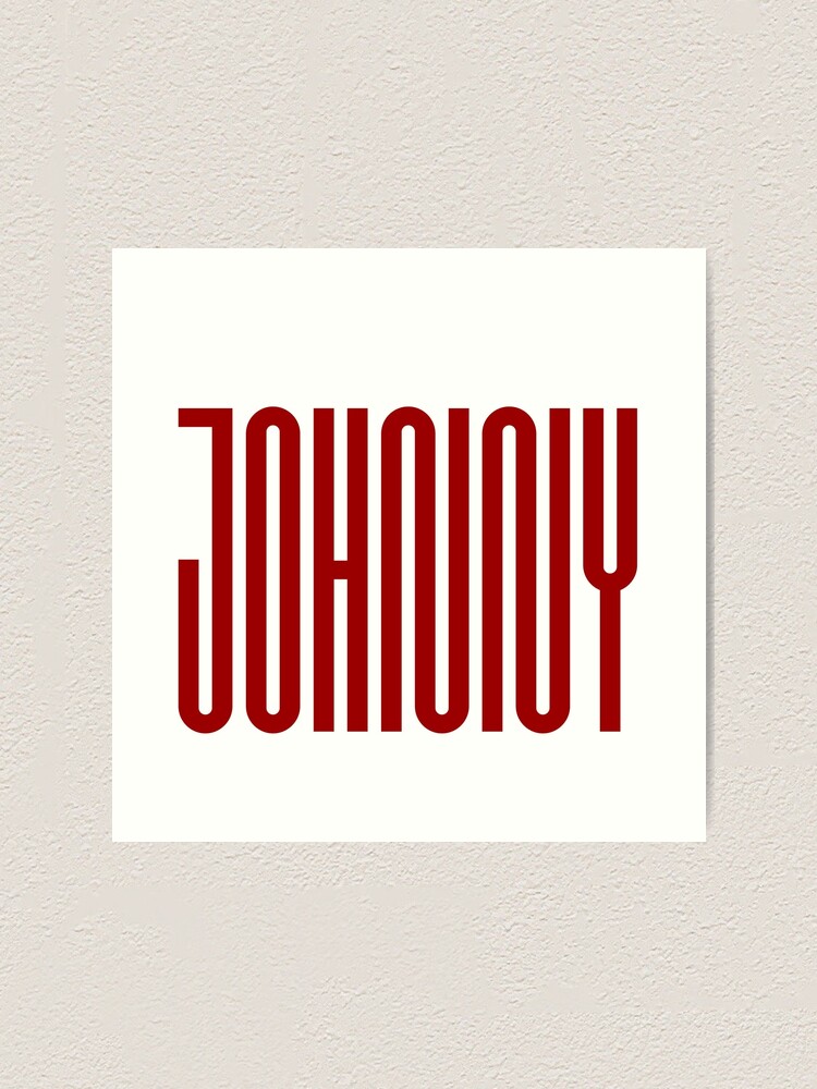 "NCT Kpop Johnny Logo" Art Print for Sale by bloomamethyst | Redbubble