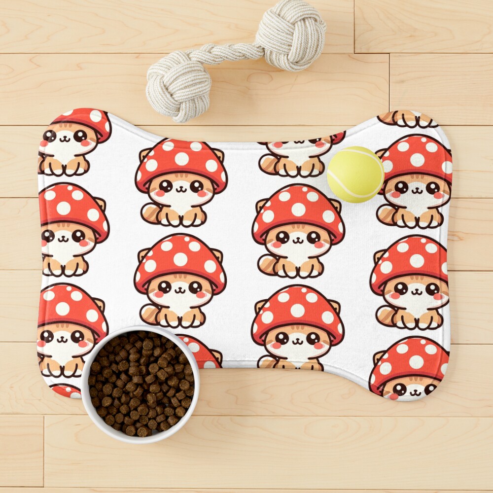 "Cat Mushroom Cute Kitty" Sticker for Sale by Delidream | Redbubble