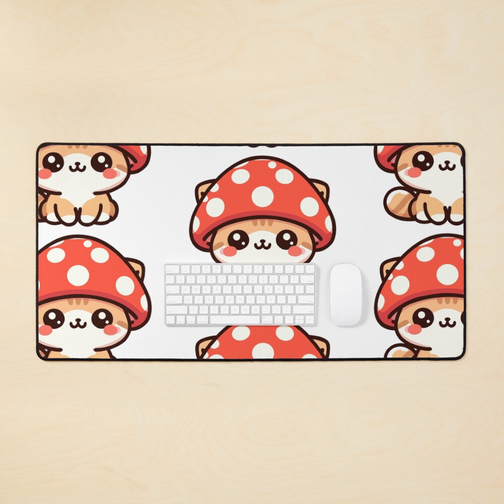 "Cat Mushroom Cute Kitty" Sticker for Sale by Delidream | Redbubble